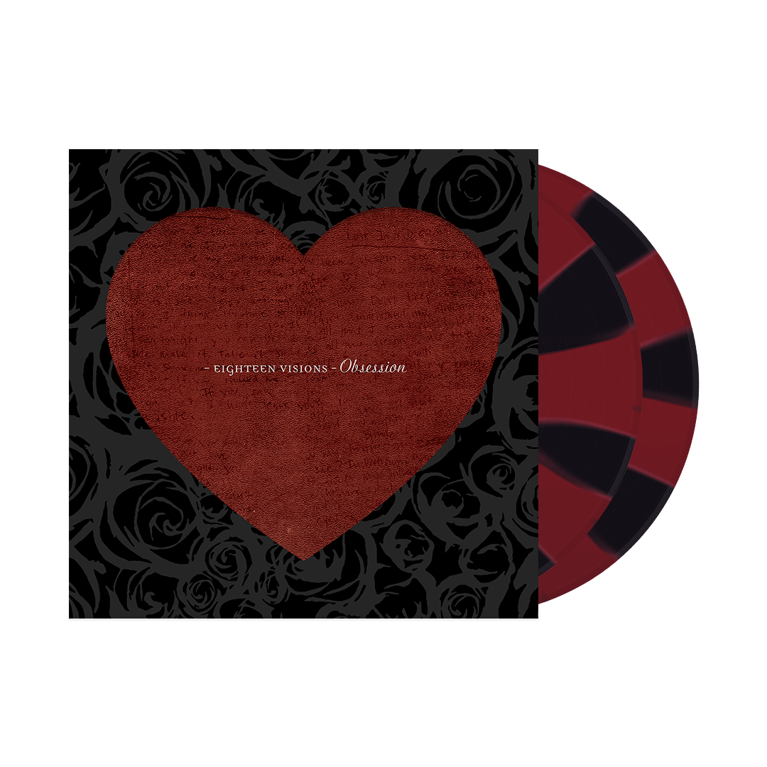 OBSESSION 2LP PINWHEEL VINYL BLACK ALTERNATE COVER EDITION OF 100 ...
